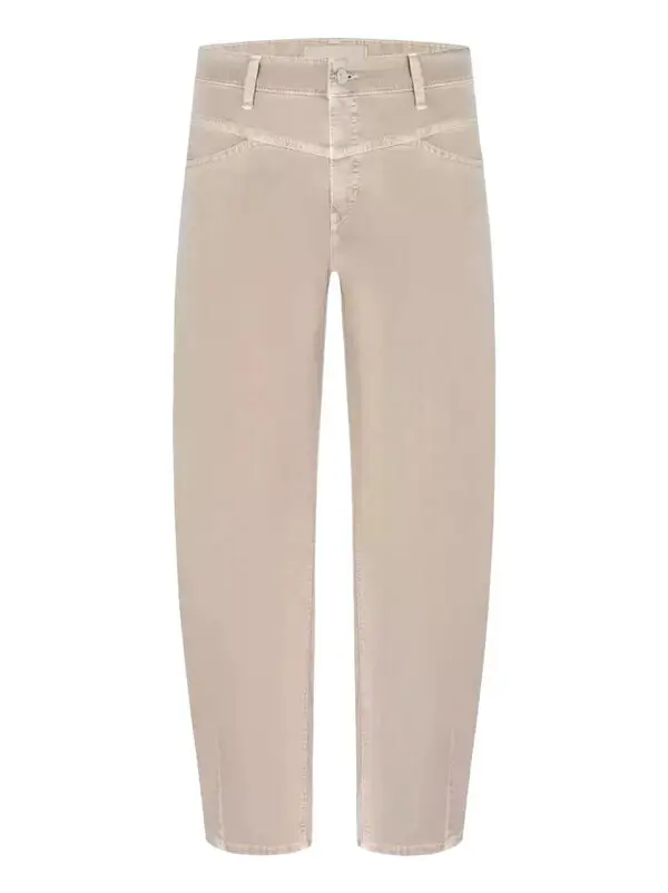 CAMBIO Eline Cropped Length Jeans - Neutrals