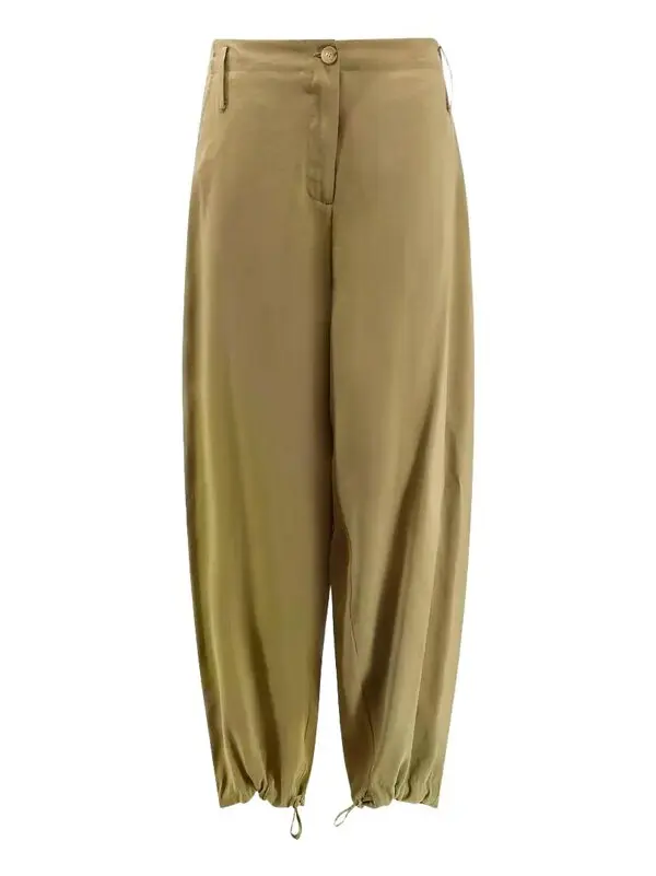 ALYSI Drawstring Trousers - Green