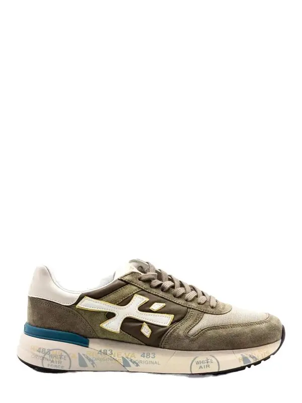 Premiata Mick 8086 Logo Sneakers - Green