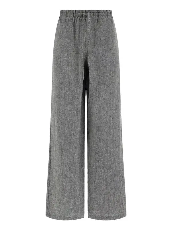FEDERICA BONIFACI Elasticated-waistband Trousers - Grey