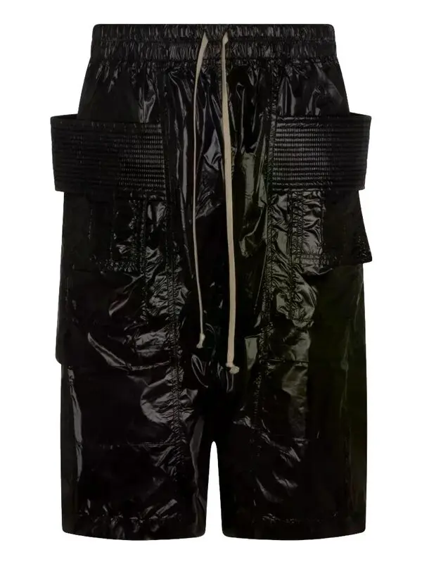 Rick Owens Drawstring-waist Shorts - Black