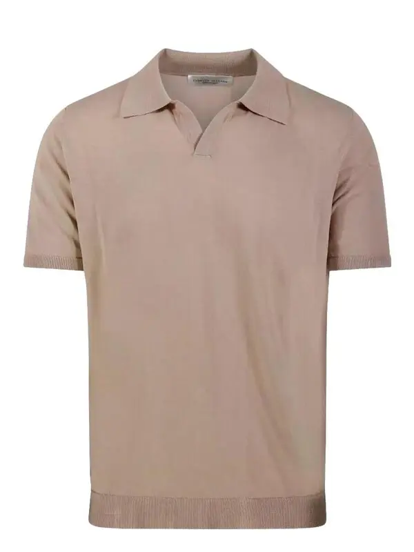 ROBERTO COLLINA V-neck Top - Neutrals