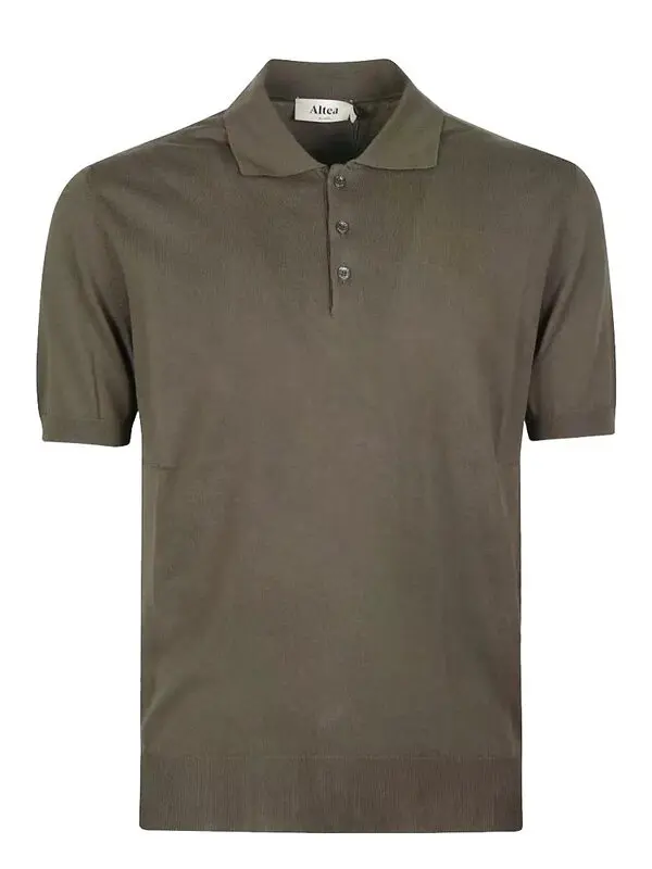Altea Buttoned Polo Shirt - Green
