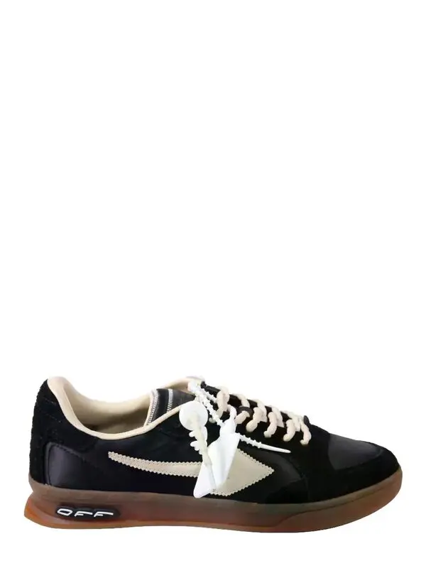 Off-White Slim Arrow Lace-up Sneakers - Black