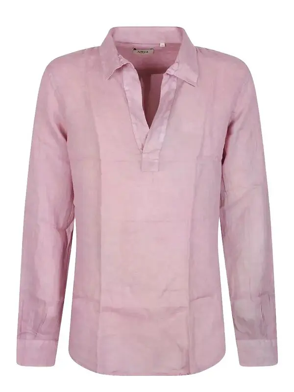 Altea V-neck Shirt - Pink
