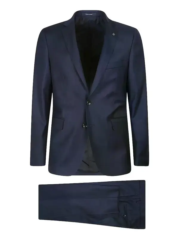 Tagliatore Two-button Wool Suit - Blue