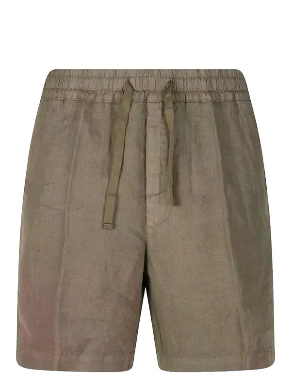 Altea Drawstring Pocket Shorts - Brown
