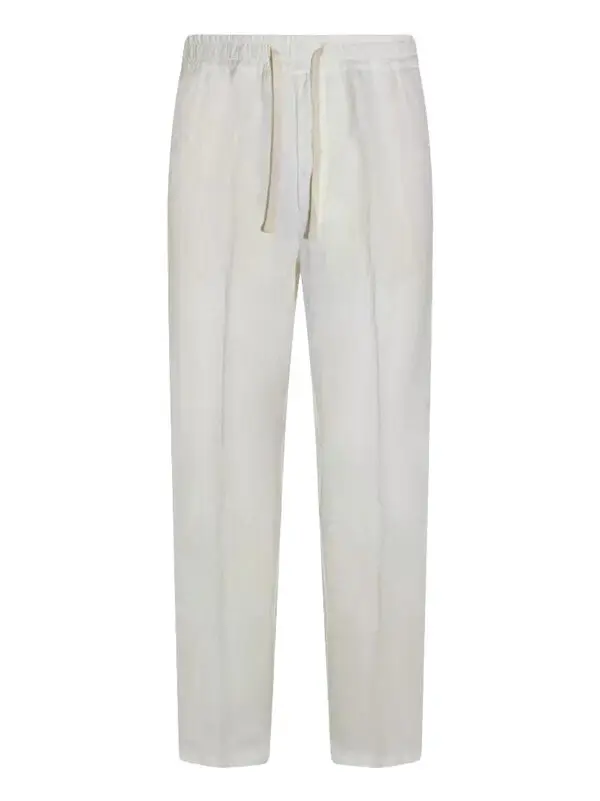 Altea Drawstring-waist Trousers - Neutrals
