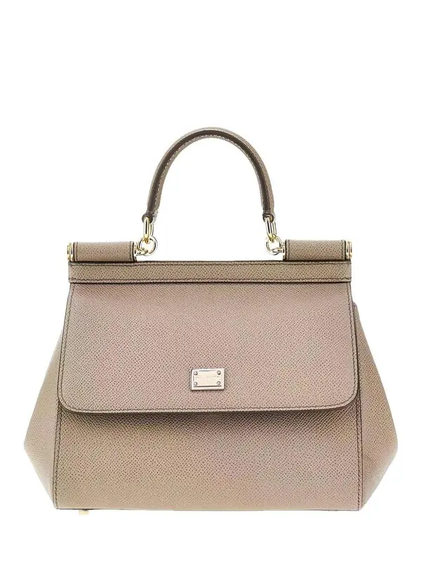 Dolce & Gabbana Sici Top-handle Bag - Neutrals