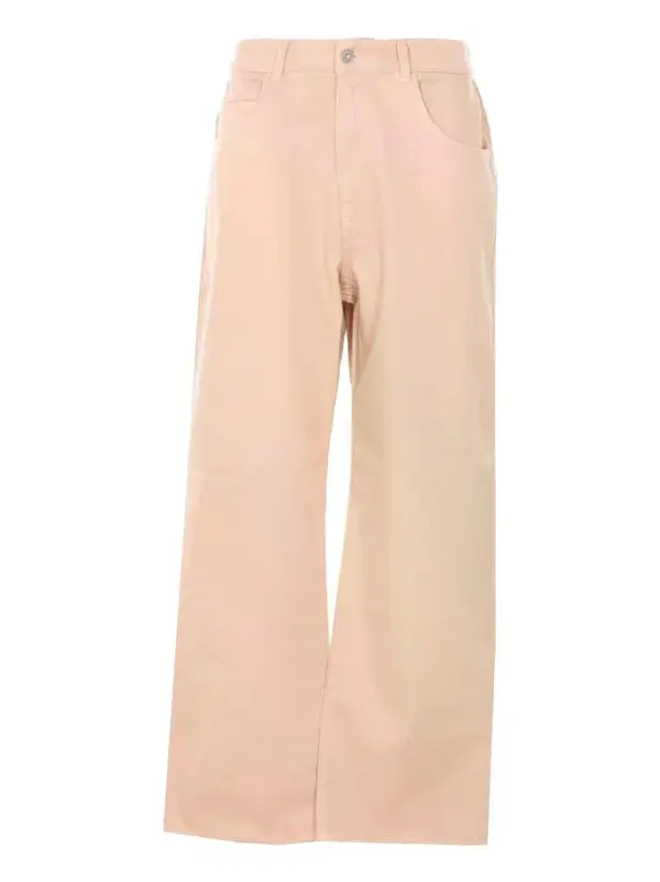TRUE AVENUE Marta Logo-patch Jeans - Pink