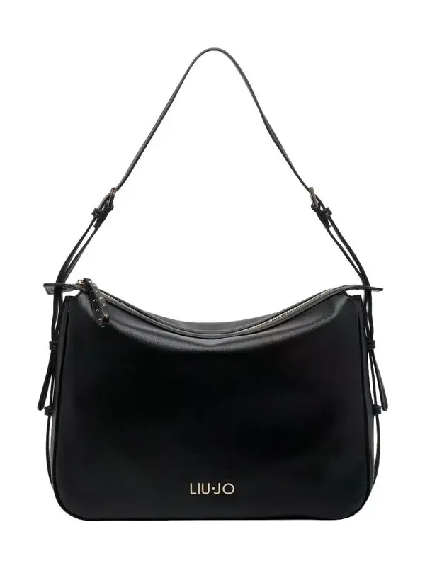 Liu Jo Logo-lettering Shoulder Bag - Black