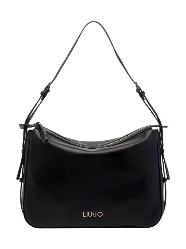 Liu Jo Logo-lettering Shoulder Bag - Black
