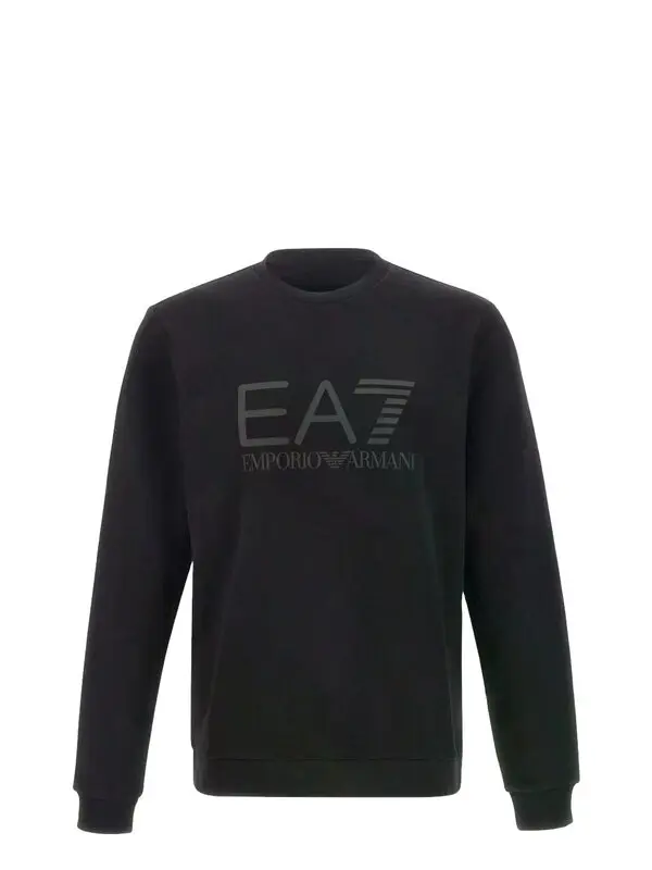 Emporio Armani Logo Sweatshirt - Black