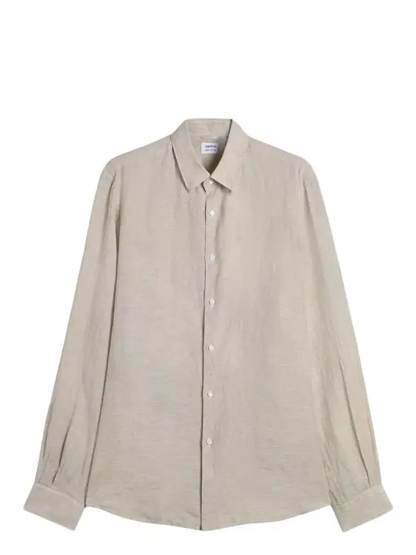 Aspesi Comma Button Shirt - Neutrals