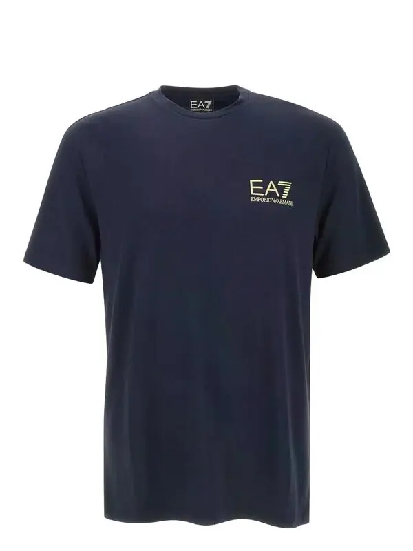 Emporio Armani Logo Short-sleeve T-shirt - Blue