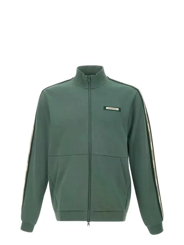 Emporio Armani Logo-detail Sweatshirt - Green