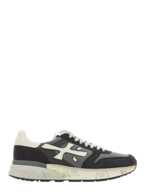 Premiata Mick 8085 Logo Sneakers - Black