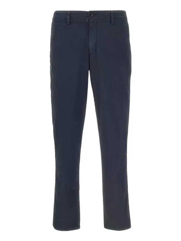 Peuterey Button-fastening Trousers - Blue