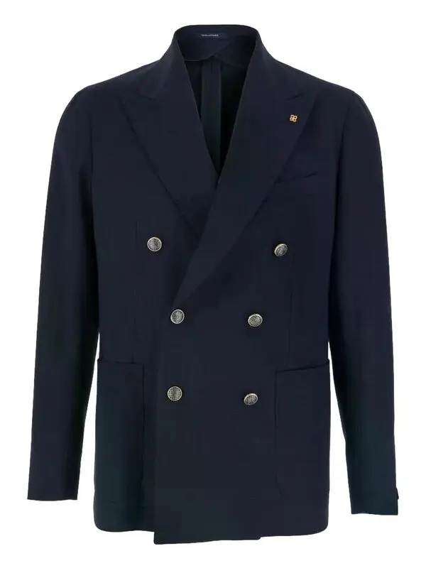 Tagliatore Double-breasted Blazer - Blue