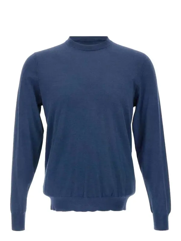 FILIPPO DE LAURENTIIS Crew-neck Sweater - Blue
