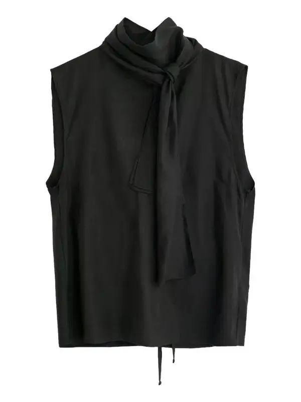 Our Legacy Tie Neck Blouse - Black