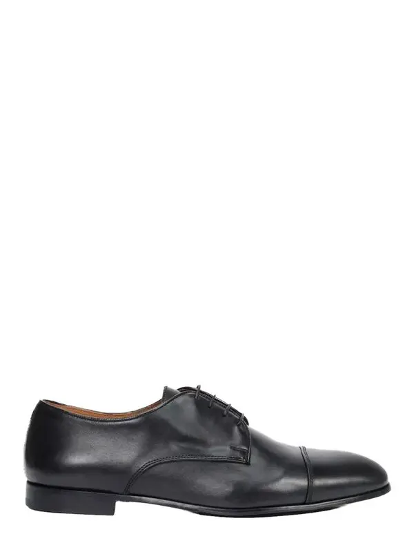 DOUCAL'S Lace-up Derby Shoes - Black