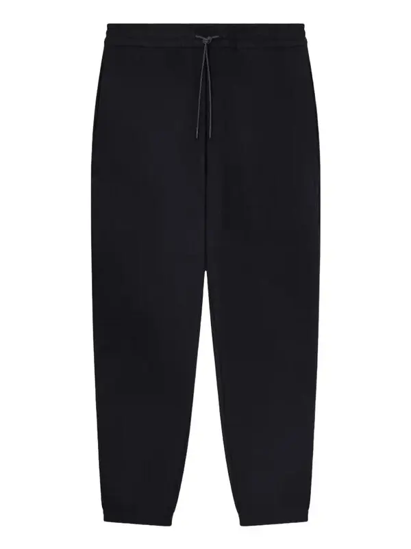 Emporio Armani Drawstring Track Pants - Black