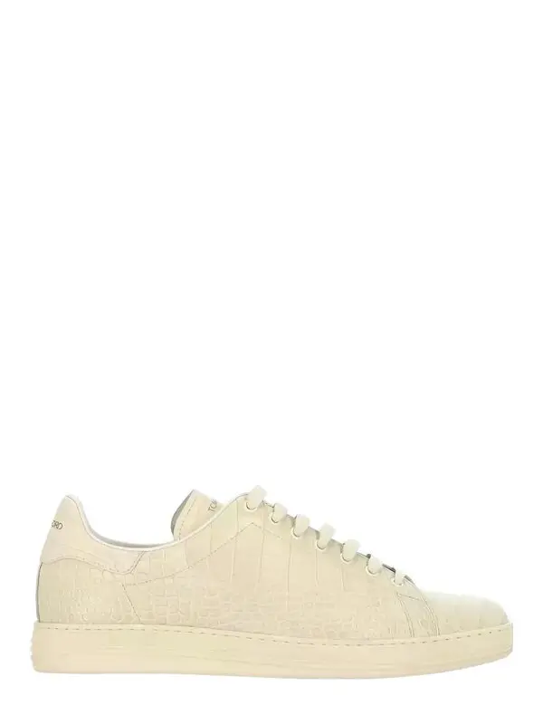 TOM FORD Warwick Embossed Sneakers - Neutrals