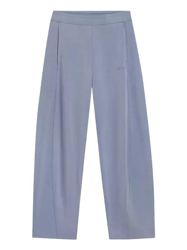 BOSS Elasticated-waistband Track Pants - Blue