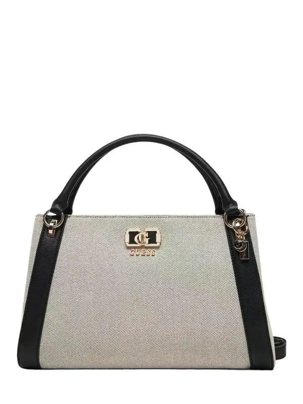 Guess Logo-plaque Tote Bag - Neutrals