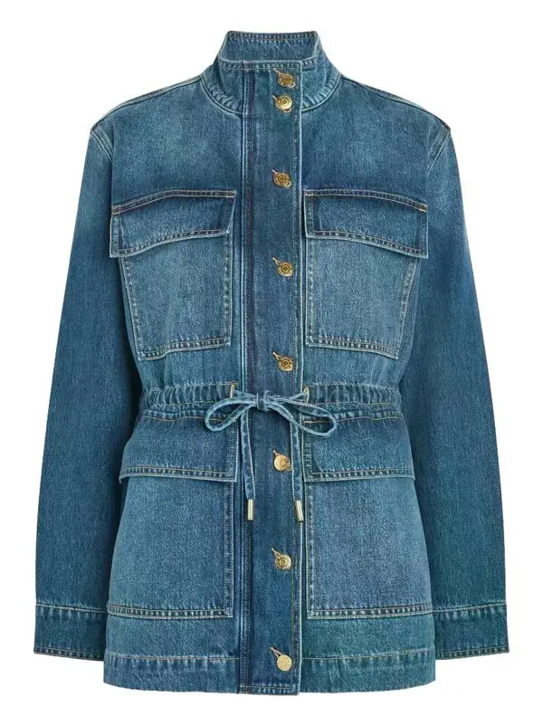 Veronica Beard Truman Denim Jacket - Blue