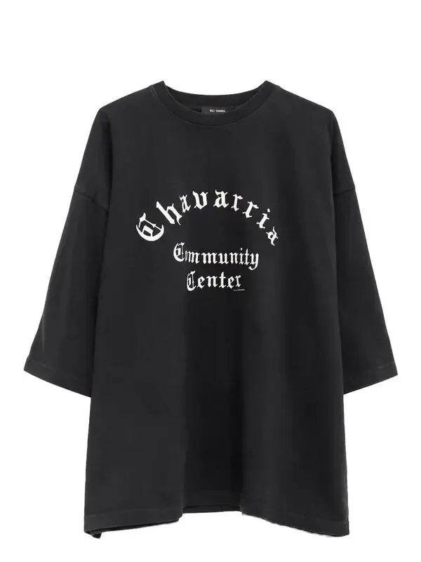 WILLY CHAVARRIA Chavarria Print T-shirt - Black