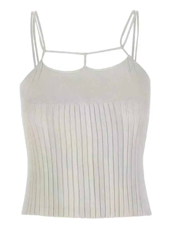 A. ROEGE HOVE Corin Strap-tie Top - White