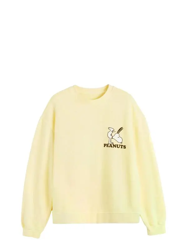 Chinti & Parker X Peanuts Athletics Sweatshirt - Yellow