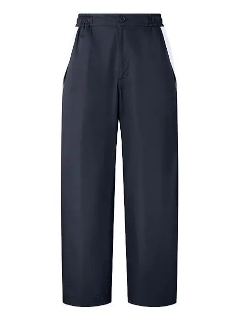 THOM BROWNE X ASICS Stripe Trim Tech Nylon Trousers - Navy