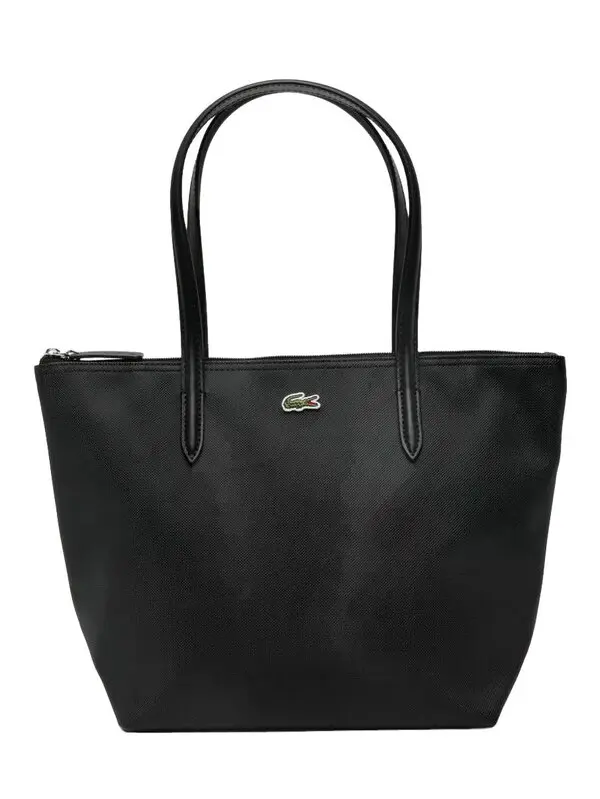 Lacoste Zipped Tote Bag - Black