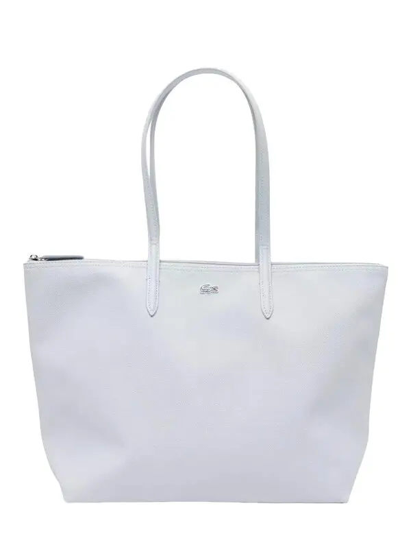 Lacoste Zipped Tote Bag - Blue