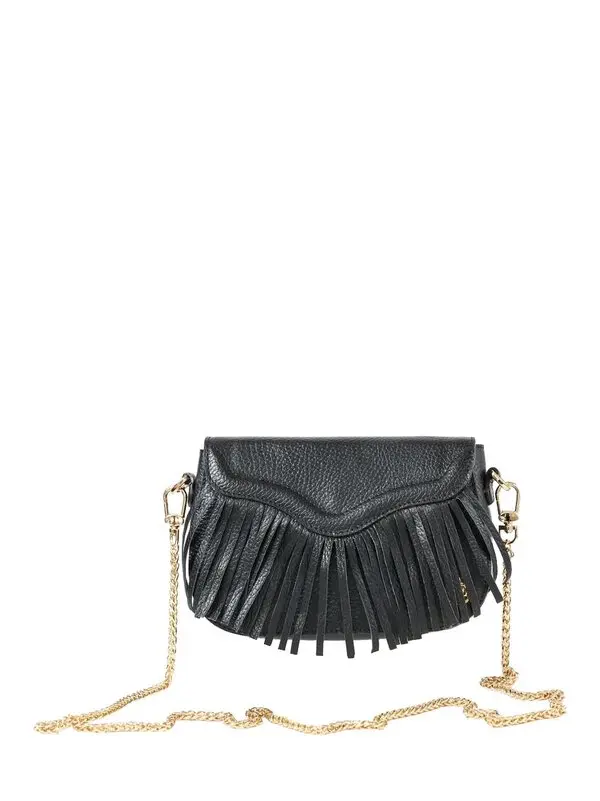EVA INNOCENTI Maria Mini Crossbody Bag - Black