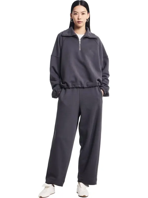 NINETY PERCENT Ellery Barrel Leg Sweatpants - Magnet