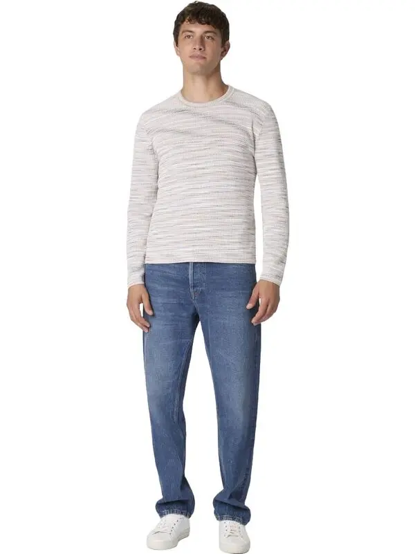 Missoni Ribbed Crew-neck Flamed Cotton Pullover - Multicoloured
