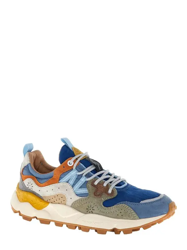 FLOWER MOUNTAIN Yamano 3 Sneaker - Azure Sage