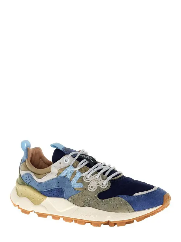 FLOWER MOUNTAIN Yamano 3 Sneaker - Navy Blue