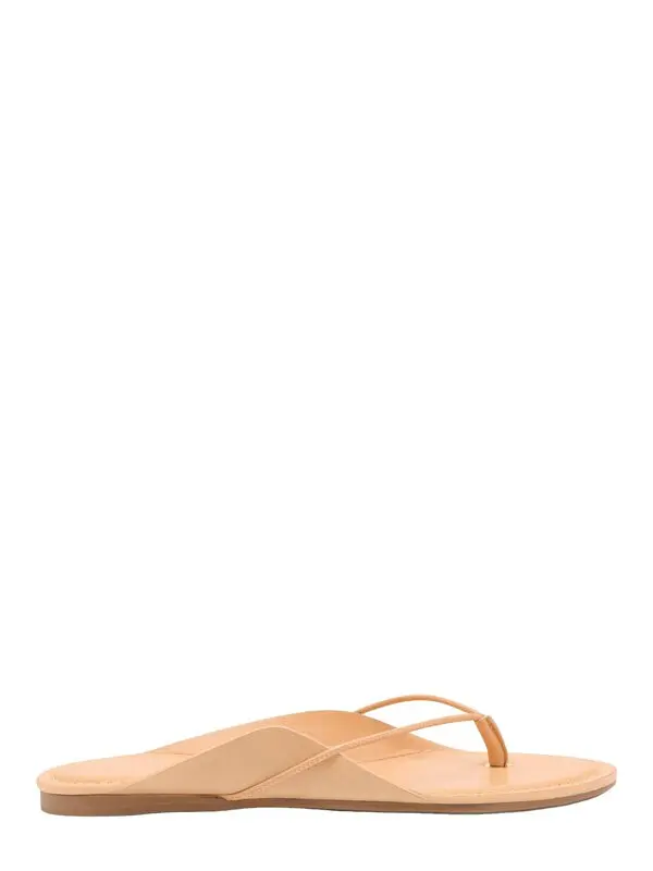 Ulla Johnson Aves Vachetta Leather Flip Flop - Miele