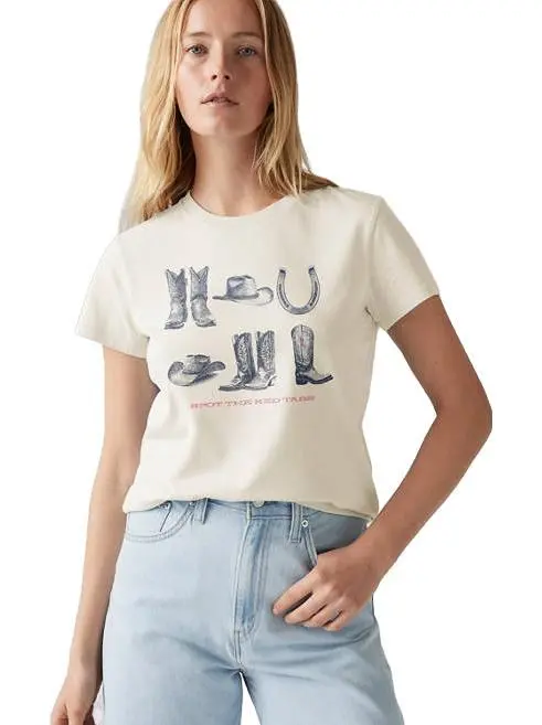 LEVI'S Perfect T-shirt - Moody Spot The Tab