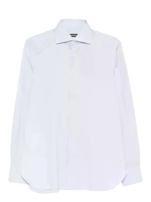Zegna Long-sleeve Shirt - Blue