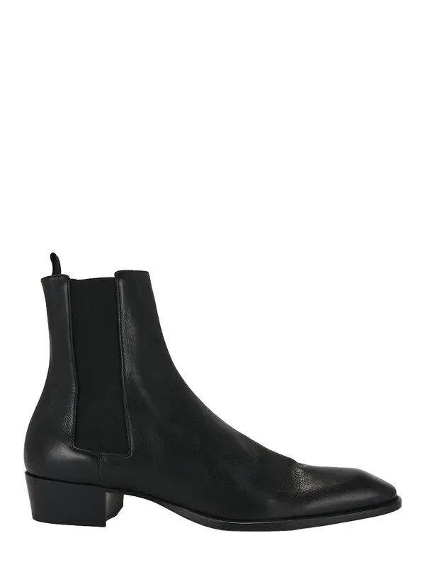 Saint Laurent Stanton Chelsea Boot - Noir
