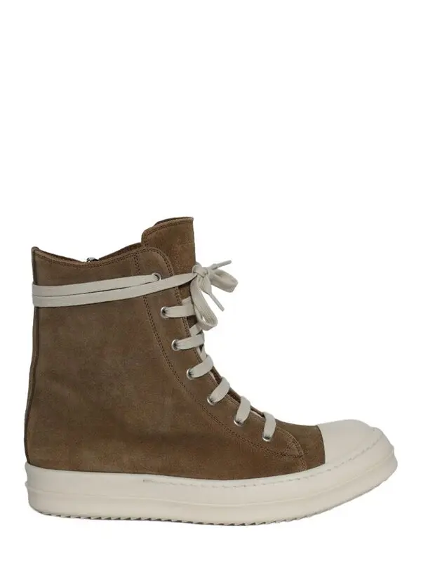 Rick Owens Temple High-top Sneakers - Brown