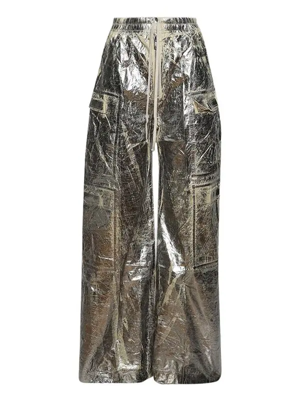 Rick Owens Double Cargo Jumbo Belas Pants - Silver
