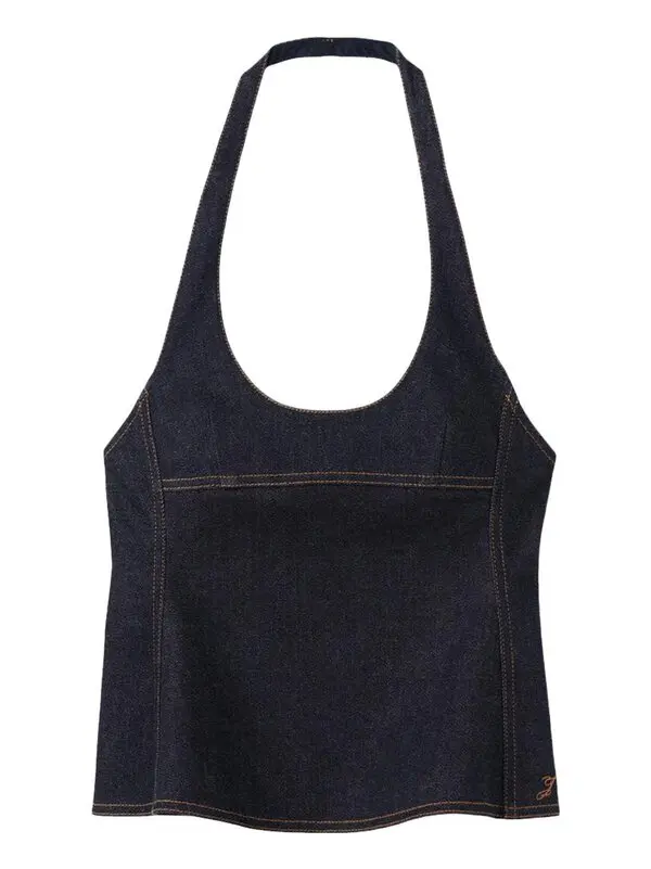 Jacquemus Halterneck Top - Navy
