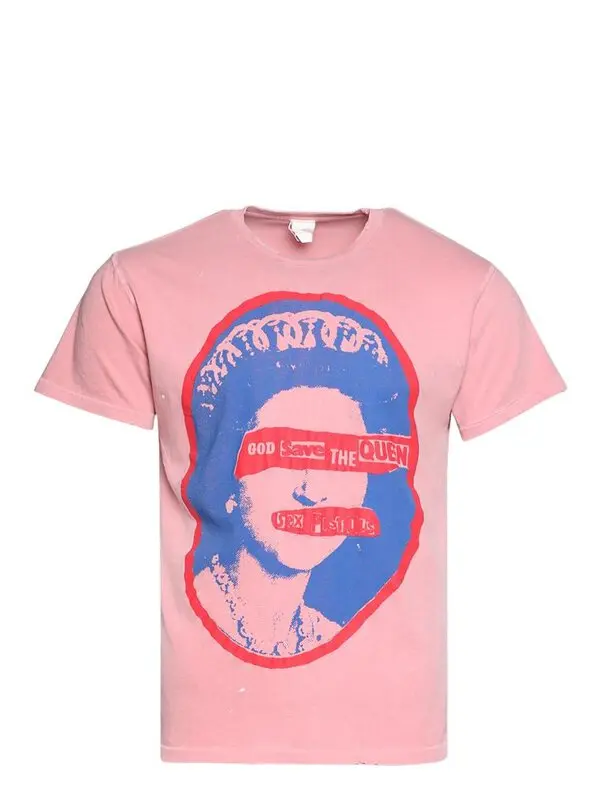 MadeWorn Sex Pistols 90's Crew Tee Petal - Pink